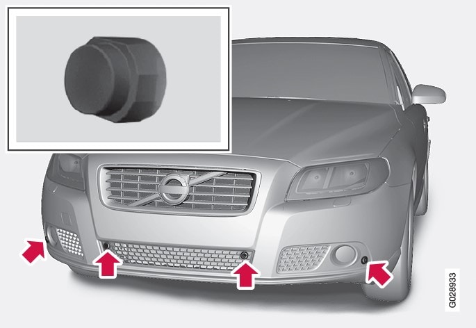 Volvo Cars - S80 Park assist syst* - cleaning the sensors | Volvo ...