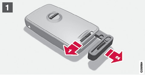 V40 Remote control key/PCC - replacing the battery | Volvo Support UK