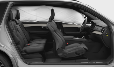 XC90 Plug-in Hybrid Inflatable curtains | Volvo Support UK