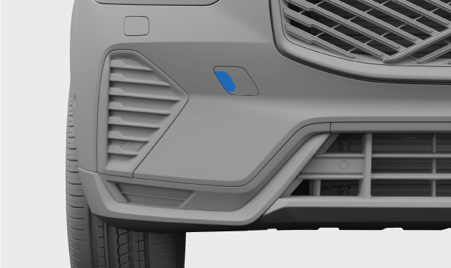 XC60 Plug-in Hybrid Montaje de la anilla de remolque | Volvo Support CL