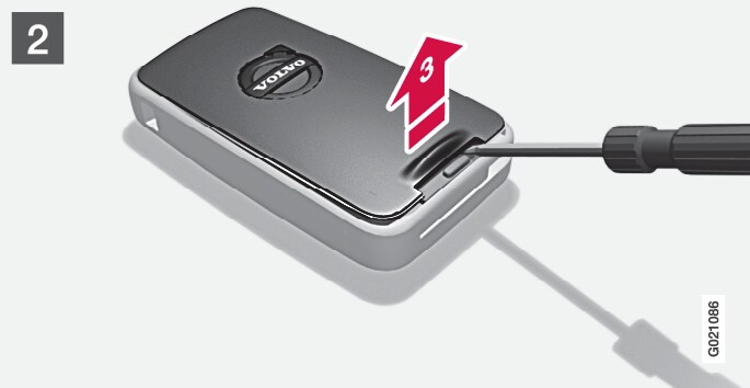 XC60 Remote control key - replacing the battery | Volvo Support UK